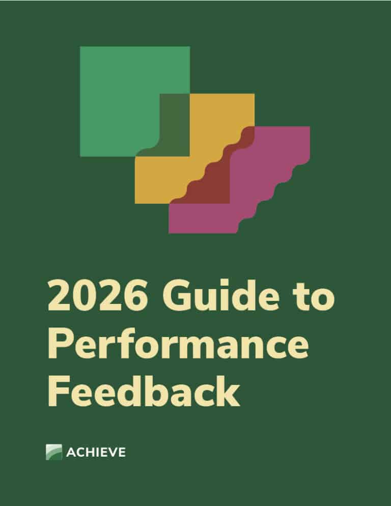 2026 Guide to Performance Feedback - ACHIEVE Centre for Leadership